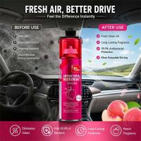 China 150ml Peach Fragrance Air Freshener Spray with Enzyme Technology for Odor Elimination for sale