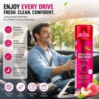 China 150ml Peach Fragrance Air Freshener Spray with Enzyme Technology for Odor Elimination for sale