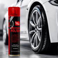 China Biaobang Easy-Spray Foam Tyre Cleaner and Polish with No Wipe Required and VOC Compliant Formula for sale