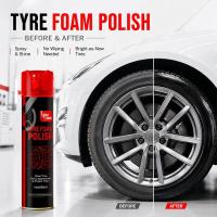 China Biaobang Easy-Spray Foam Tyre Cleaner and Polish with No Wipe Required and VOC Compliant Formula for sale