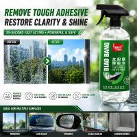 China Fast-Acting Adhesive Remover for Sun Film and Window Tint with 500ml Capacity and Gentle on Glass for sale