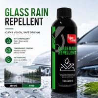 China 200ml Glass Rain Repellent Spray with Hydrophobic Polymer for Auto Glass and 3 Years Shelf Life for sale