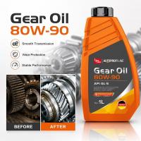 China API GL-5 Heavy-Duty Synthetic Gear Oil 80W-90 for Commercial Vehicle Drivelines for sale