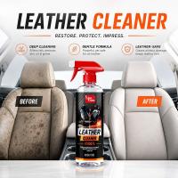 China pH-Neutral Biodegradable Leather Cleaner with 500ml Capacity for Gentle Leather Care for sale