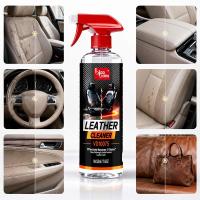 China pH-Neutral Biodegradable Leather Cleaner with 500ml Capacity for Gentle Leather Care for sale