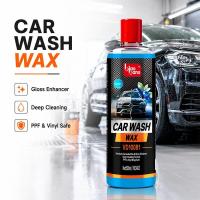 China Car Wash Wax with Deep Cleaning, Glossy Paint Protection and Fresh Blueberry Scent for Professional Use for sale