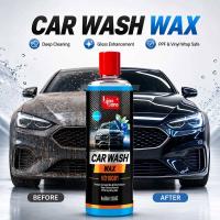 China Car Wash Wax with Deep Cleaning, Glossy Paint Protection and Fresh Blueberry Scent for Professional Use for sale