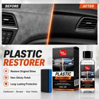 China Plastic Restorer and Revitalizer with UV Protection, Dry Non-Sticky Finish, and Dust-Resistant Surface for Car Trim and Motorcycle Parts for sale