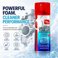 China 450ml Capacity Foaming Carburetor Cleaner with Rich Clinging Foam for Powerful Deposit Removal for sale