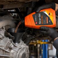 China API GL-5 80W-90 Fully Synthetic Gear Oil for Heavy Duty Vehicles and Commercial Applications for sale
