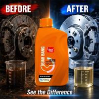 China Synthetic Brake Fluid DOT4 with High-Temperature Protection, Corrosion Resistant and Excellent Thermal Stability for Hydraulic Brake Systems for sale