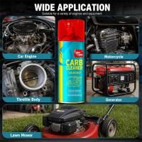 China 450ml Fast-Penetrating Carburetor Cleaner Spray for Improved Engine Response and Emission-System Compatibility for sale