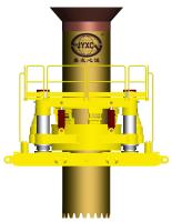 China Apfyrt Hydraulic No Vibration Casing Rotator No Noise for sale