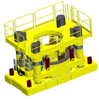 China Apfyrt Hydraulic No Vibration Casing Rotator No Noise for sale