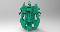 China Stone Breaking Machine Hydraulic Concrete Pile Cutter And Cropping Excavator Attachment for sale