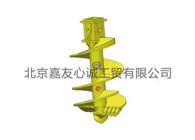 China Double-head Straight Flight Drilling Auger for sale