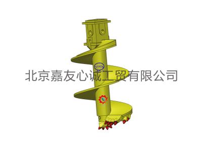 China Single-head Straight Screw Drilling Auger for sale