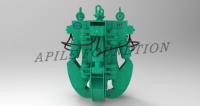 China Hydraulic Pile Breaker For Round Concrete Pile Foundation Construction Machine for sale