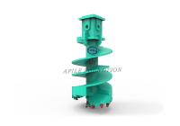 China APFDX Double Cut Conical Rock Auger with Rotating Bottom Gate for sale