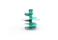 China APFDS-R Double Cut Conical Rock Auger with Pilot Bit for sale