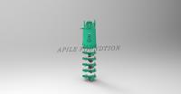 China APFSBDE Single Bottom Plate & Double Cut Drilling Bucket for sale