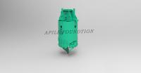 China APF-ZD Pitched-bottom Drilling Bucket with Rock Teeth for sale