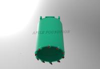 China 135mm Auger Rig Core Barrels Bit With Round Shank Chisel for sale