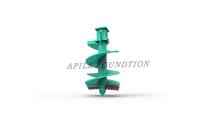 China Double-head Straight Flight Drilling Auger for sale