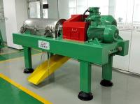 China Variable Frequency Horizontal Screw Centrifuge 220mm Drum Diameter for sale