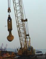 China Rope Pulley Grab With Crawler Crane for sale