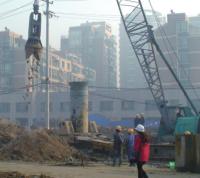 China Rope Pulley Grab With Crawler Crane for sale