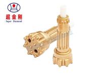 China High Air Pressure Rock Drilling 4inch DTH Hammers Td40 / Cop44-Gold DTH Bit for High Precision Drilling for sale