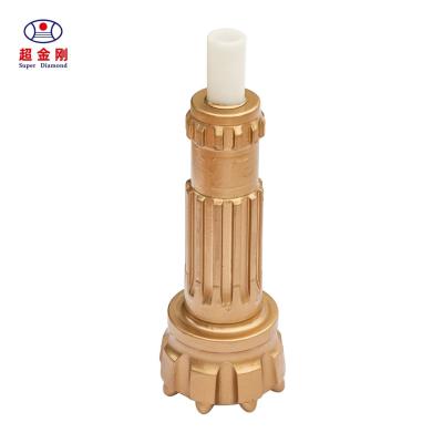 China DTH Hammer Bit with Foot Valve Safelock Forging Manufacturing Process Rock Drilling Tools for sale