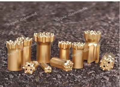 China T45 T38 T51 Top Hammer Threaded Drill Butto Bits for Rock Drilling ASTM Standard and ISO 9001 2000 Certification for sale