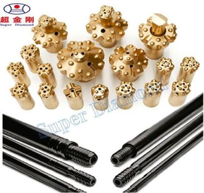 China ASTM Standard Alloy Steel Top Hammer Bits for Long-Lasting and Durable Rock Tools for sale