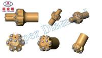 China Antirust Alloy Steel Rock Drill Button Bits 3 Inch Thickness Safety Operation for sale