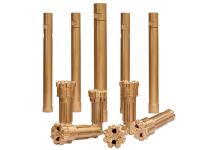 China Spray-Paint Reverse Circulation Broca De Circulaci oacute N Re004 for Rock/Miner iacute a/Hammer Borewell from Quarry for sale