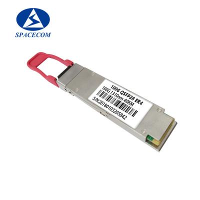 China 100G QSFP28 ER4 Lite Optical Transceiver 40km SMF LC 1310nm for sale