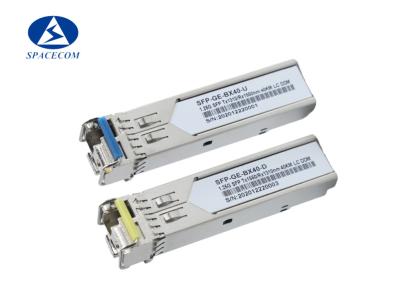 China 1.25Gb/S Bidi Optical Transceiver Single Mode 40km 1310/1550nm for sale