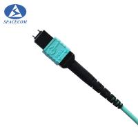 China MPT/MPO Fiber Optics Cables 5M OM3 Multi Mode Ultra Low Insertion Loss for sale