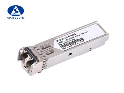 China 2.5Gbps SFP 850nm 0.5km Optical Transceiver MSA SFF-8472 LC MMF for sale