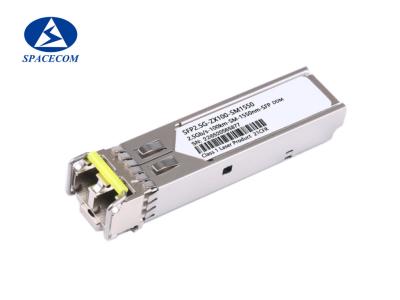 China 2.5Gbps 1550nm Sfp Module 100km  For FTTH FTTB FTTX Network for sale