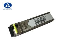 China 1.25Gbps 80km BiDi SFP Transceiver Module 1490nm TX 1550nm RX LC SMF for sale
