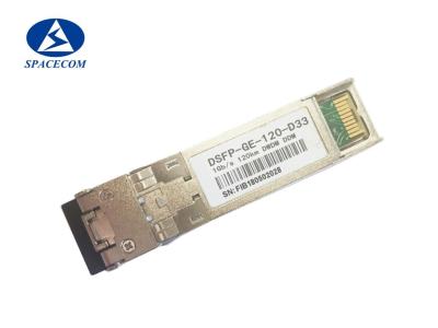 China 1.25G DWDM SFP Transceiver 120km for H3C Compatible 1528nm-1563nm LC SMF for sale