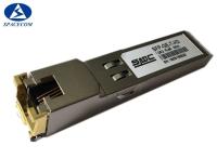 China 1.25G Copper SFP Transceiver Module SFP-GE-T RJ45 100m H3C Compatible for sale