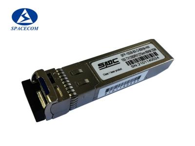 China 60km Reach Bidi Optical Transceiver Hot pluggable SFP+ footprint for sale