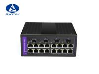 China 16 Port Gigabit Ethernet Switch 4x1000Base SFP 16x10/100/1000Base TX Industrial for sale