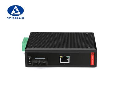 China POE Fast Ethernet Media Converter 1x10/100/1000Base TX 1xPoE for sale