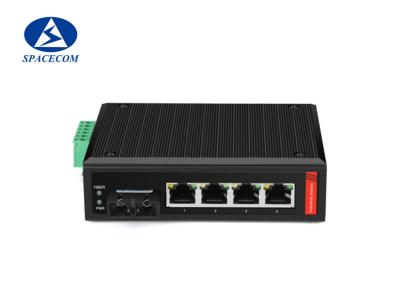 China IEEE802.3az Fast Ethernet Media Converter 4x10/100Base TX / 4xPoE for sale