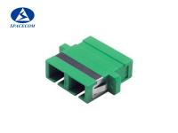China SM Fiber Optic Adapter , SC APC Duplex Adapter 0.2dB Insertion loss for sale